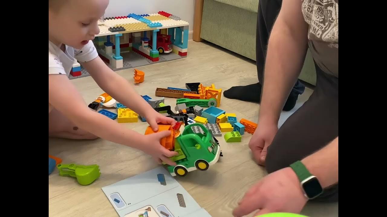 Распаковка Lego Duplo 10990 Строительная площадка - YouTube