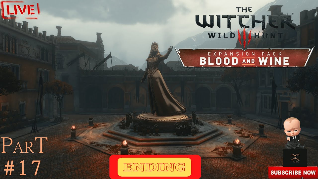 #17|THE WITCHER 3:WILD HUNT EXPANSION PACK[BLOOD AND WINE #ENDING]SIDE ...
