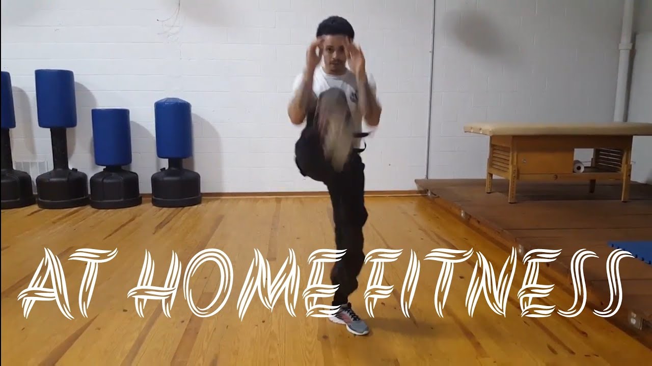 WOMENS AT HOME SQUAT KICK EXERCISE - YouTube