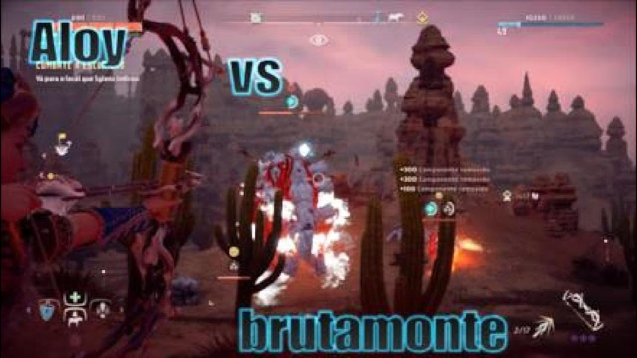 Aloy vs brutamonte !! - YouTube