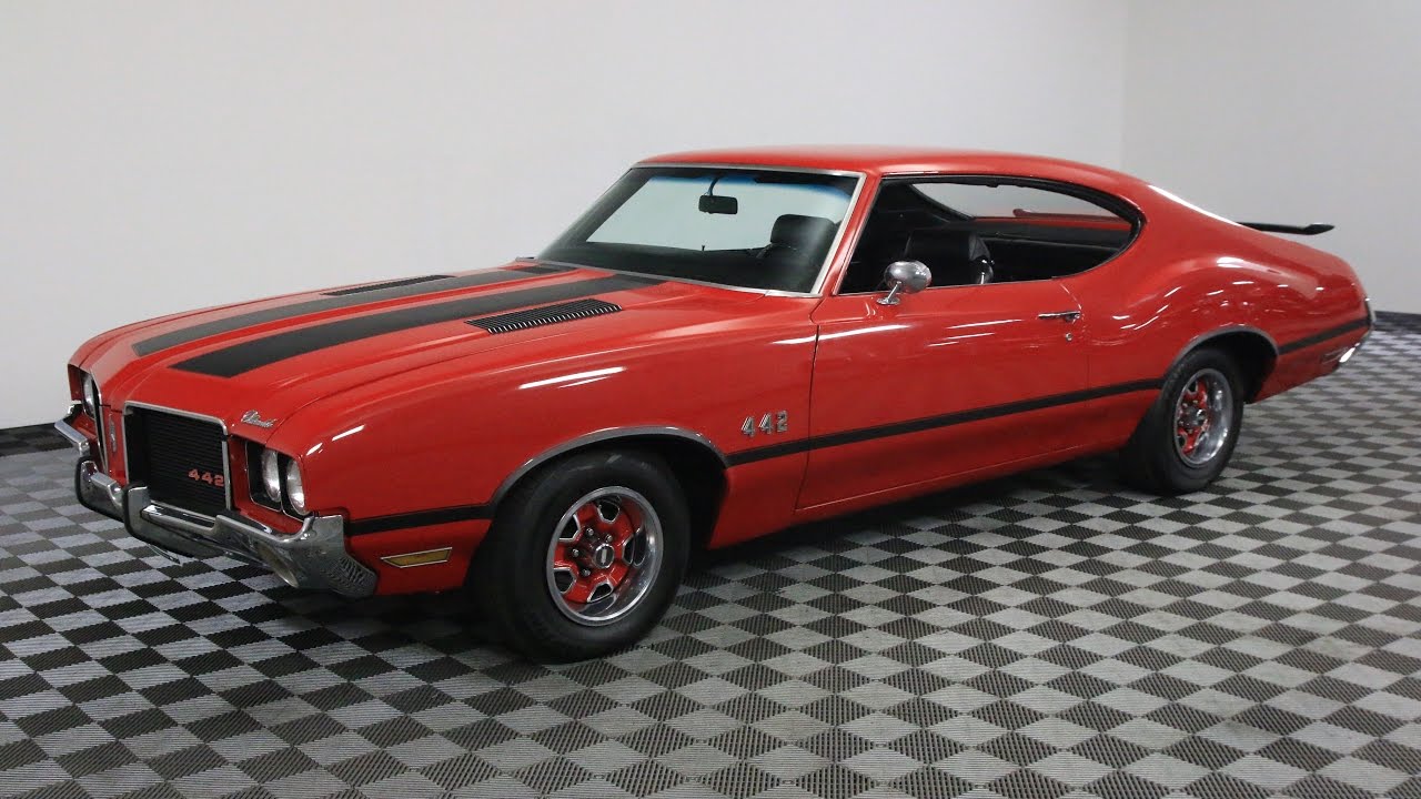 1972 OLDSMOBILE 442 RED - YouTube