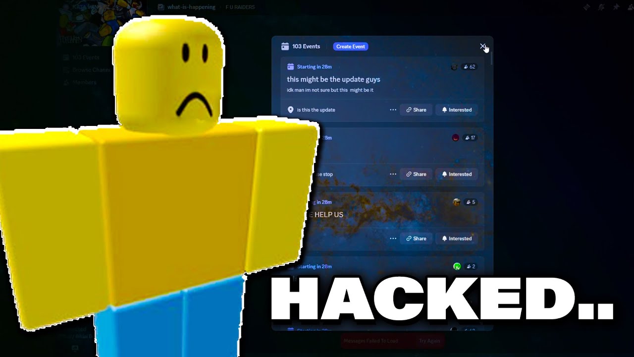 FORSAKEN DISCORD SERVER GOT HACKED - YouTube