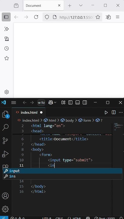 How to make submit and reset Button!!! #coding #frontendcourse - YouTube