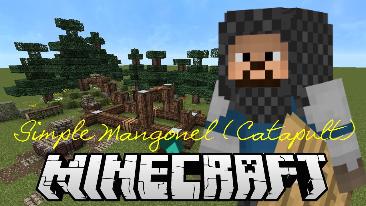 How to build a Catapult tutorial - Minecraft Super Simple! Series - YouTube