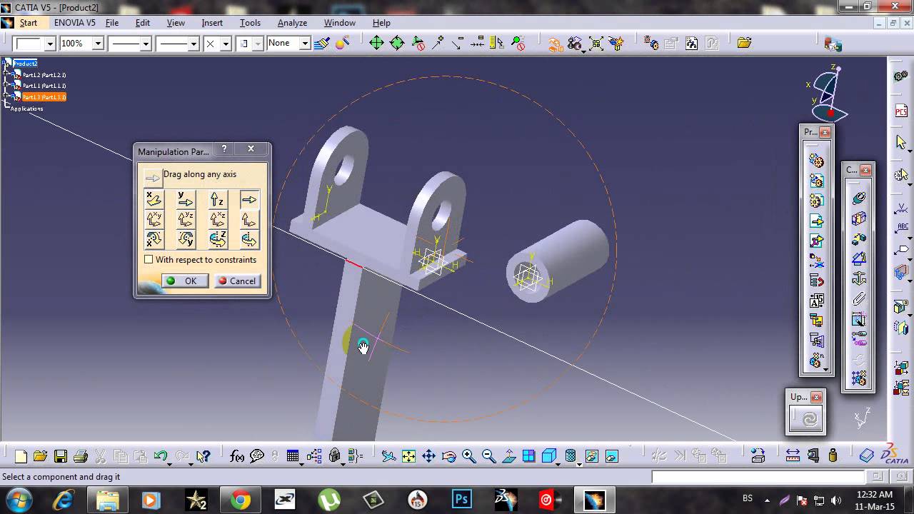 Catia V5 R16 Assembly Design - YouTube