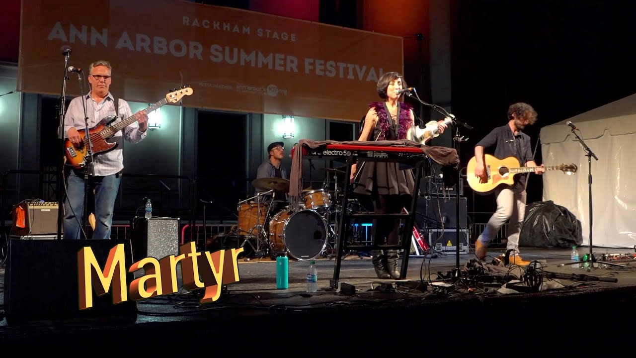 Erin Zindle and The Ragbirds, Ann Arbor Summer Festival “Martyr ...