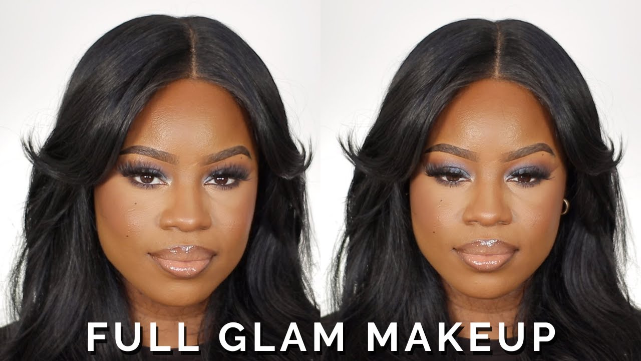 Spring FULL GLAM Beat Makeup Tutorial for Brown Skin & Dark Skin - YouTube