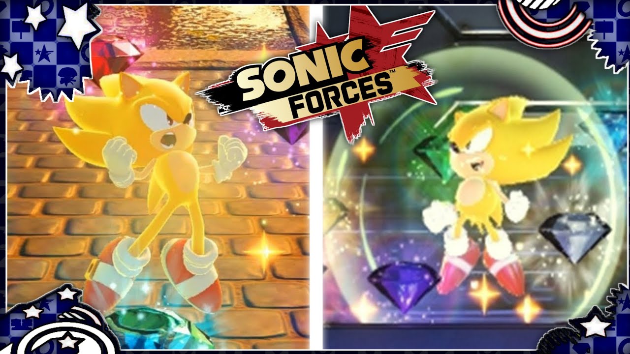 Sonic Forces - Super Sonic DLC [Modern & Classic Gameplay] ⍟ - YouTube