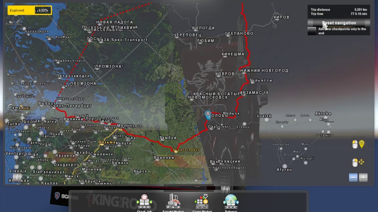 ETS2 BIG MAP - YouTube