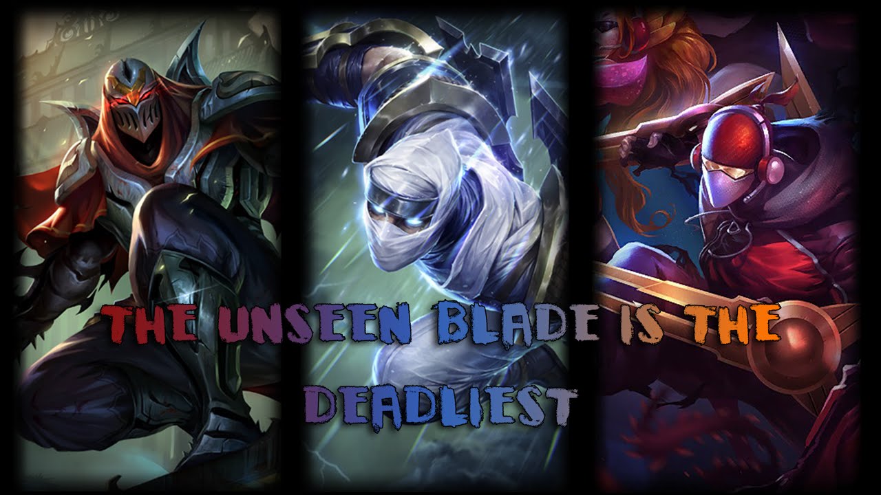The Unseen Blade Is The Deadliest (Zed Montage) - YouTube