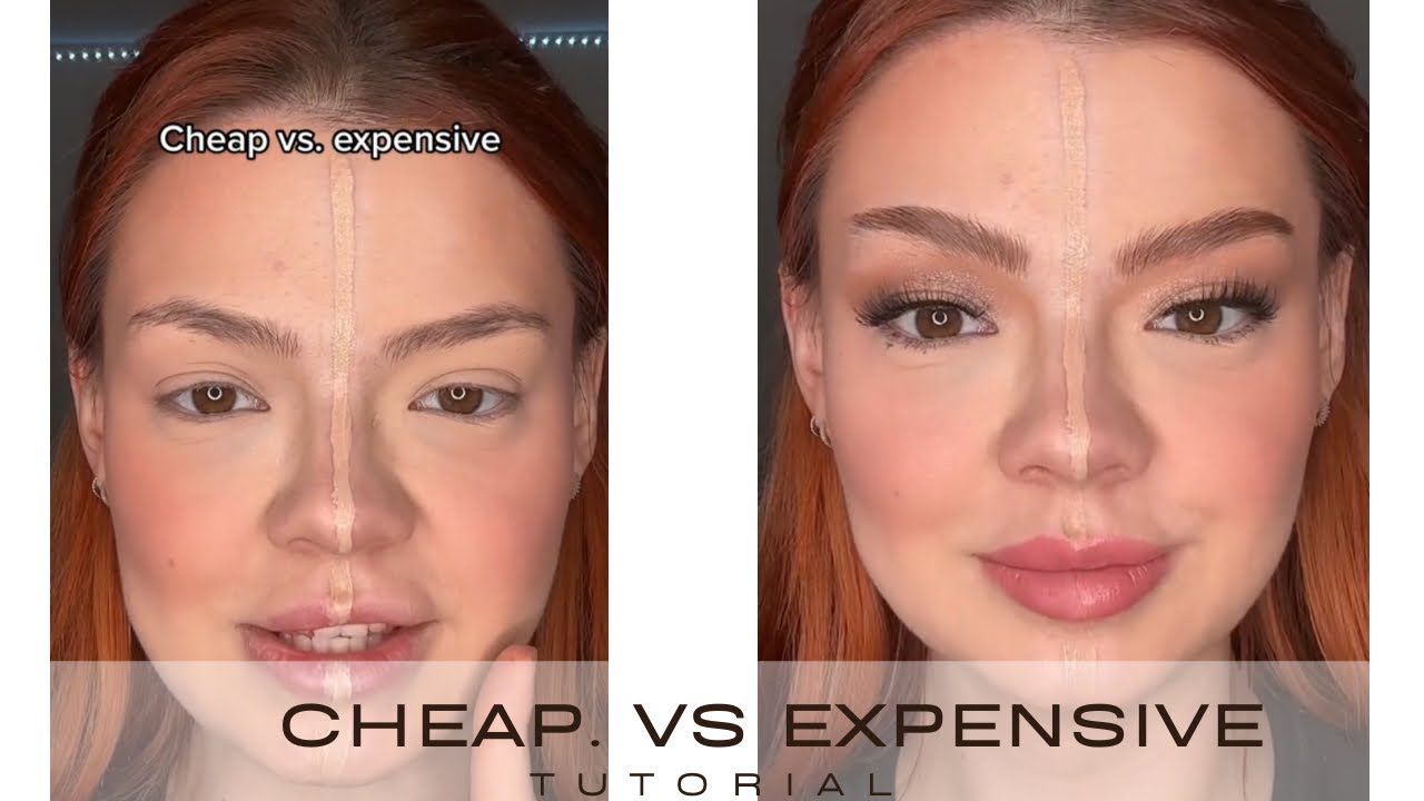 Cheap Vs Expensive Makeup Tutorial 👧 #shorts #makeup #makeuptutorial ...