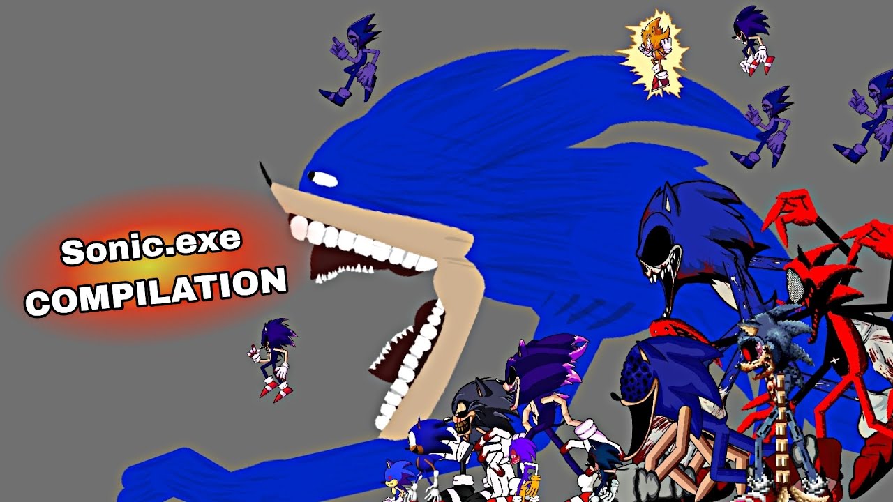 Sonic.exe COMPILATION DC2 ANIMATIONS! - YouTube