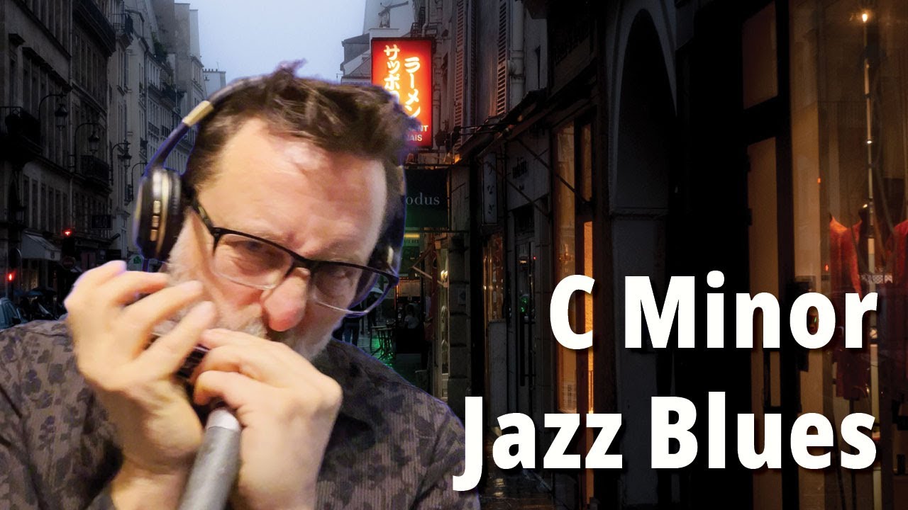 C Minor 12-bar Blues on Chromatic Harmonica - YouTube
