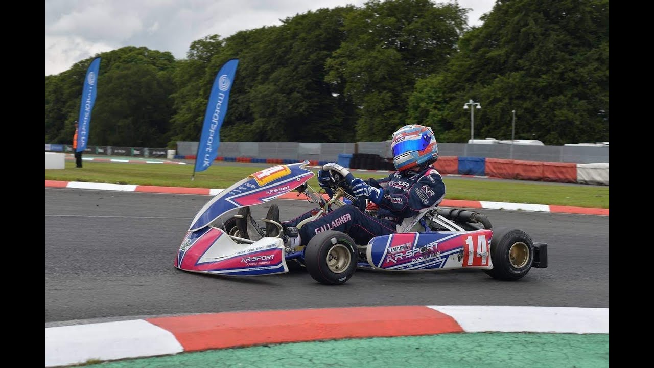 Mansell Raceway Track Guide + Overtakes Junior Rotax - YouTube