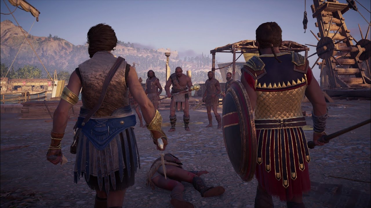 Assassin's Creed® Odyssey killing priests - YouTube