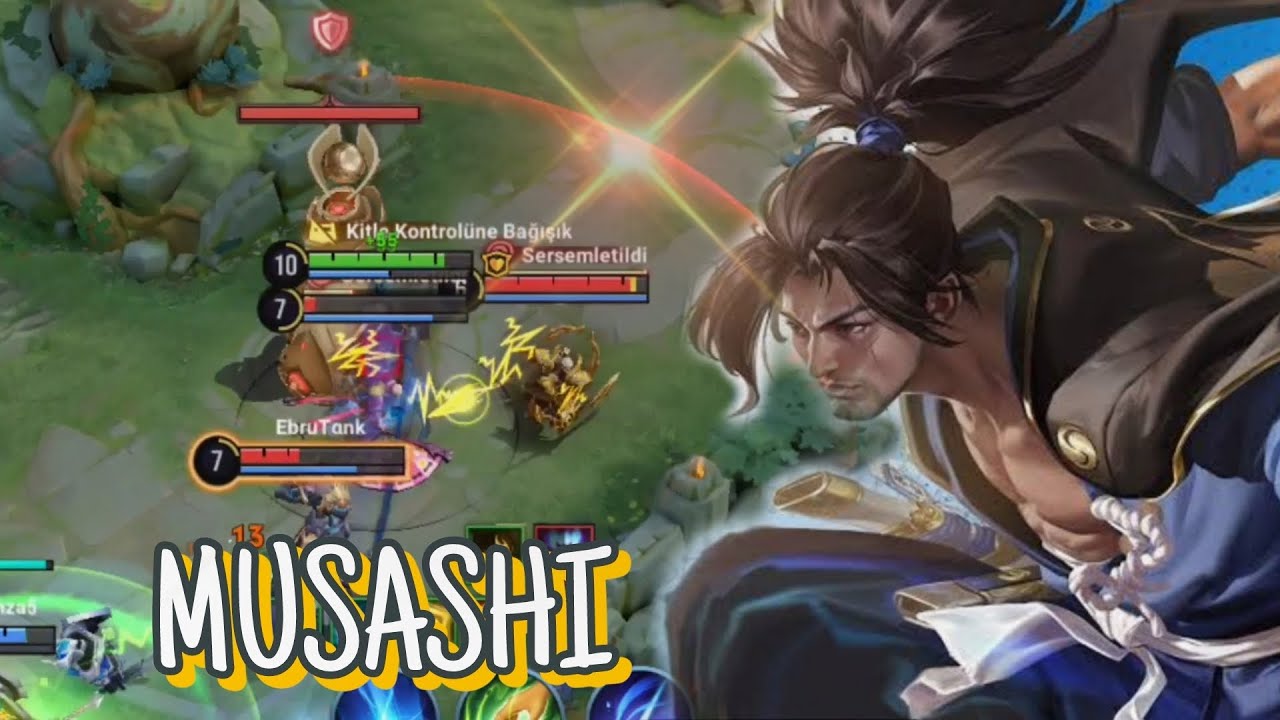 ||Honor of Kings|| Kılıçlara dikkat Çinli Yasuo geldi 😱Musashi Gameplay ...