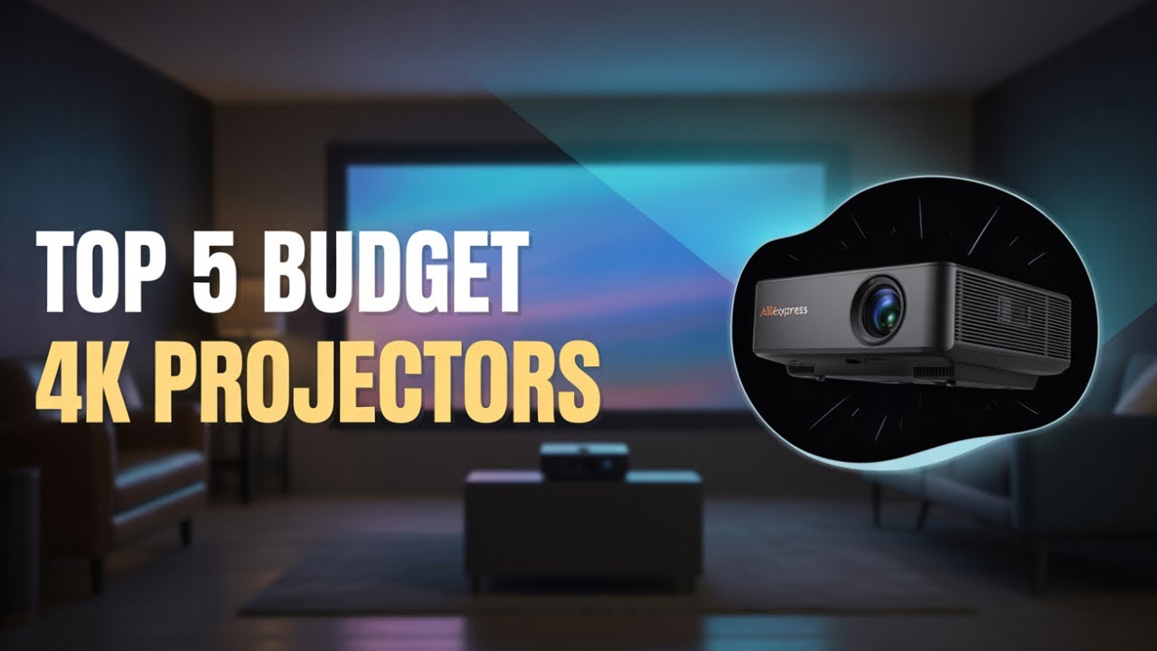 Top 5 Best Budget Projector 4k | Best Budget Projector Review - YouTube