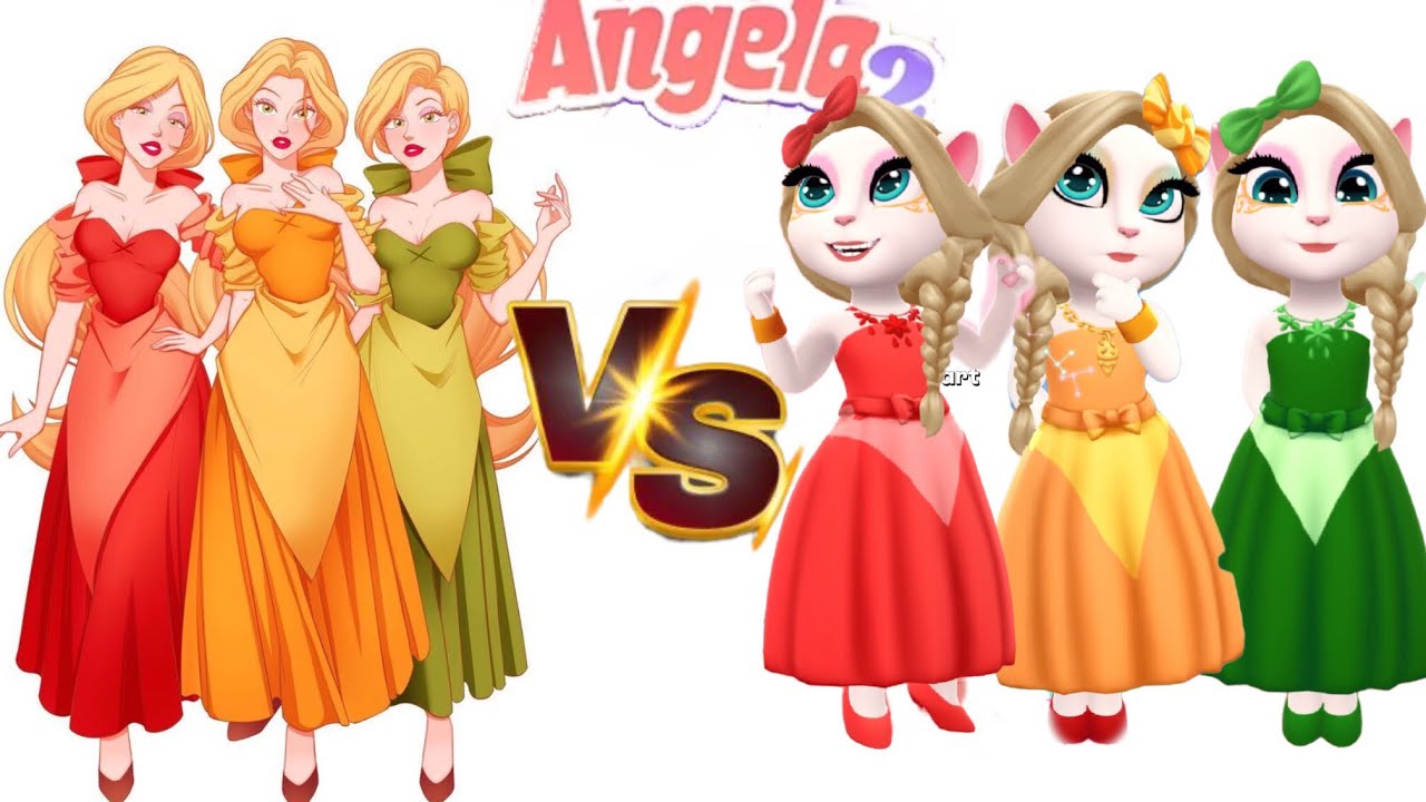 I Played My Talking Angela 2 Pretty girls makeover🤩 - YouTube