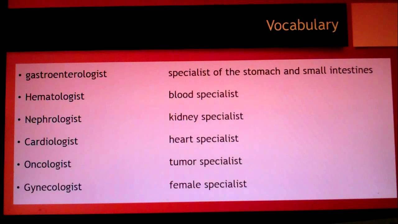 Medical Terminology Lesson 2 - YouTube