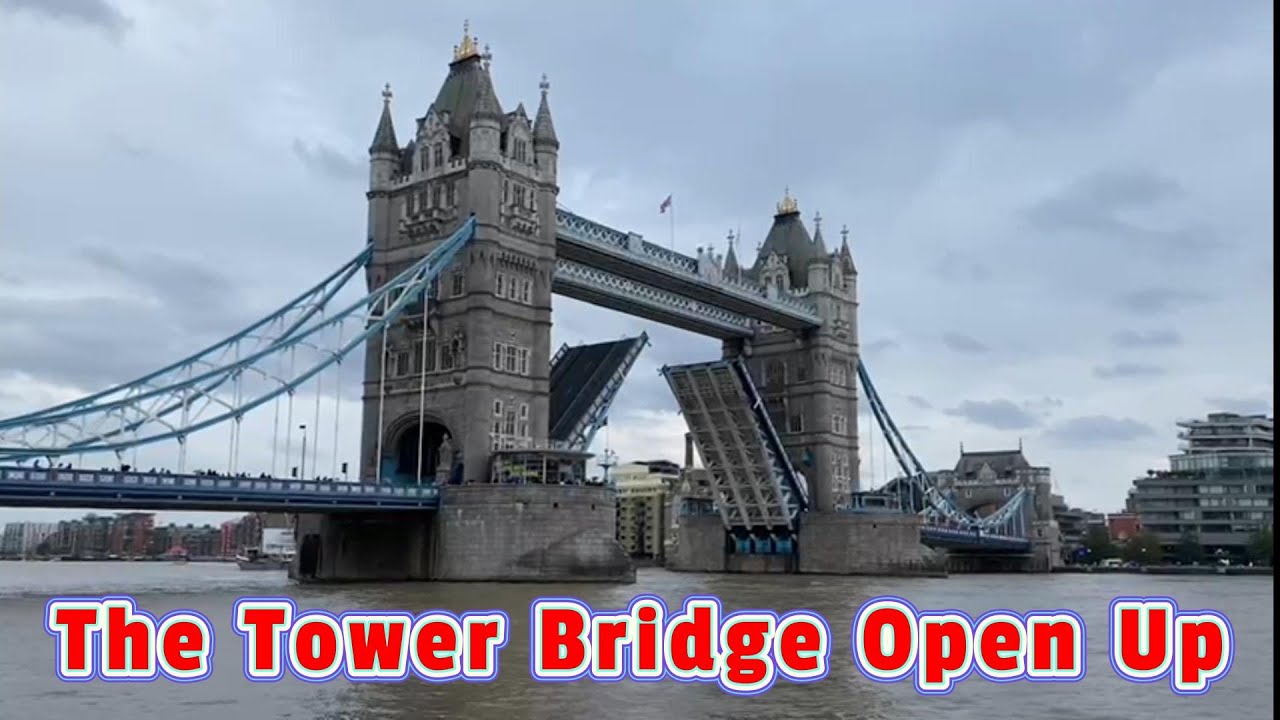 TOWER BRIDGE LONDON OPEN UP - YouTube