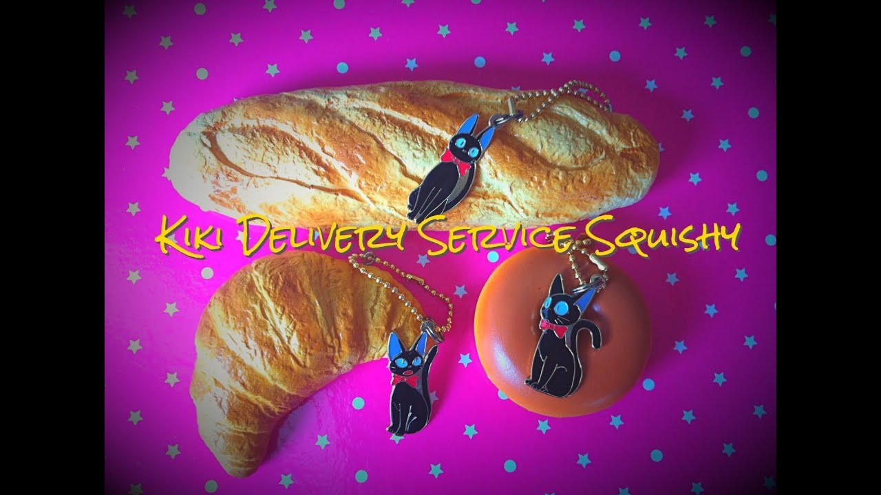 Kiki Delivery Service Donut & Bread Bun Squishy - YouTube