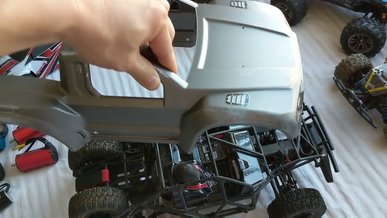 Feiyue FY08 Short course truck and FY03/EAT04 body removal steps and ...