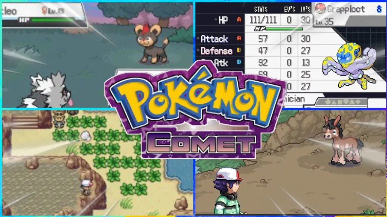 NUEVO Pokémon Comet FANGAME 2025 Con +600 PKM, Nueva Región, Nuevas ...