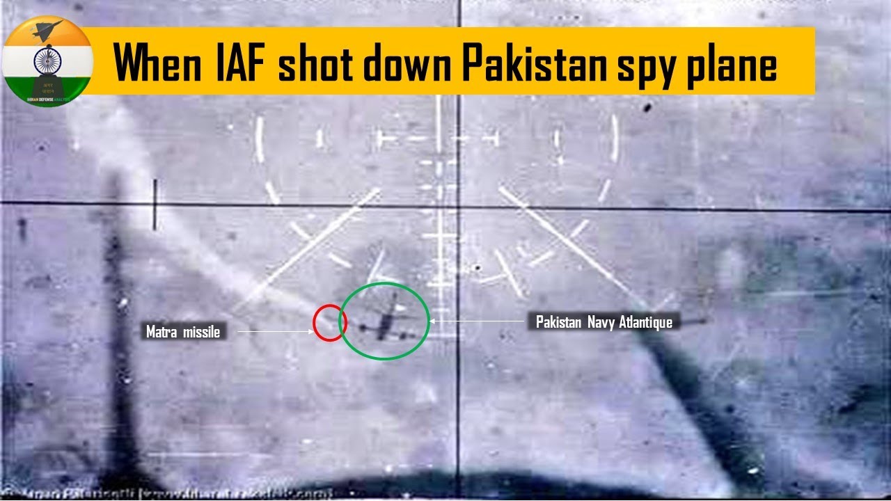 Atlantique downing: When IAF shot down a Pakistani naval aircraft after ...