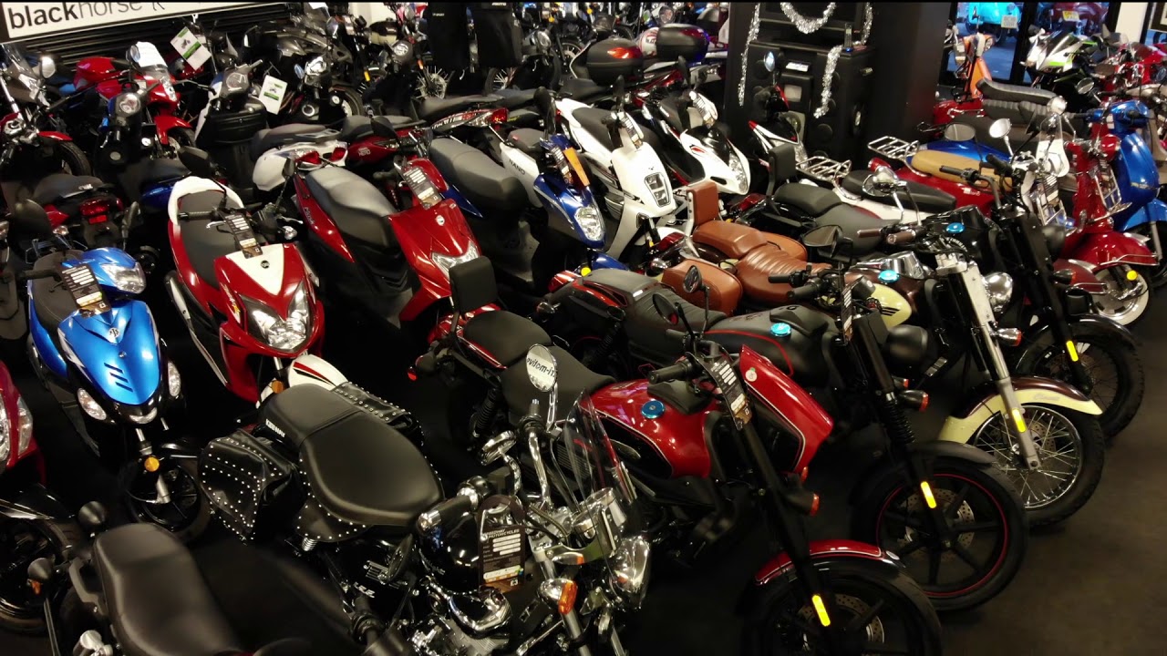 Speedway Motorcycle promo 2018k showroom display - YouTube