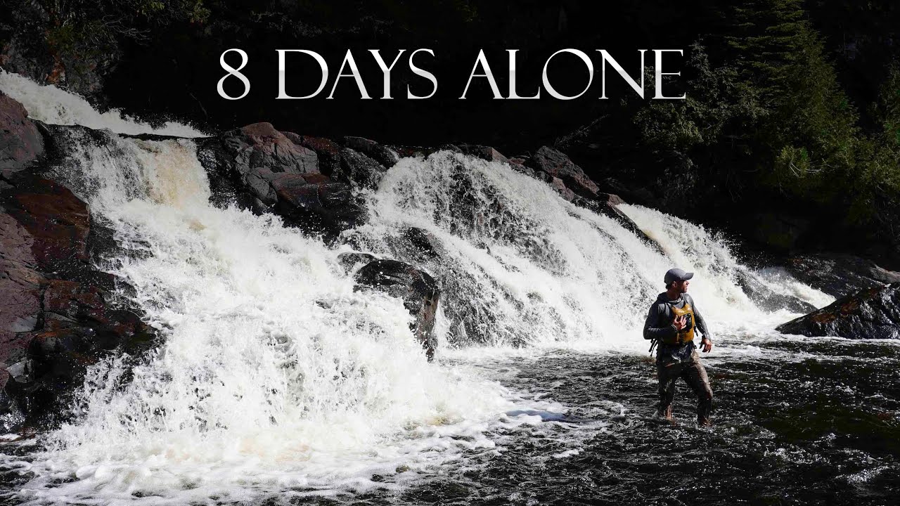 8 Days Camping Alone in the Canadian Wilderness - YouTube