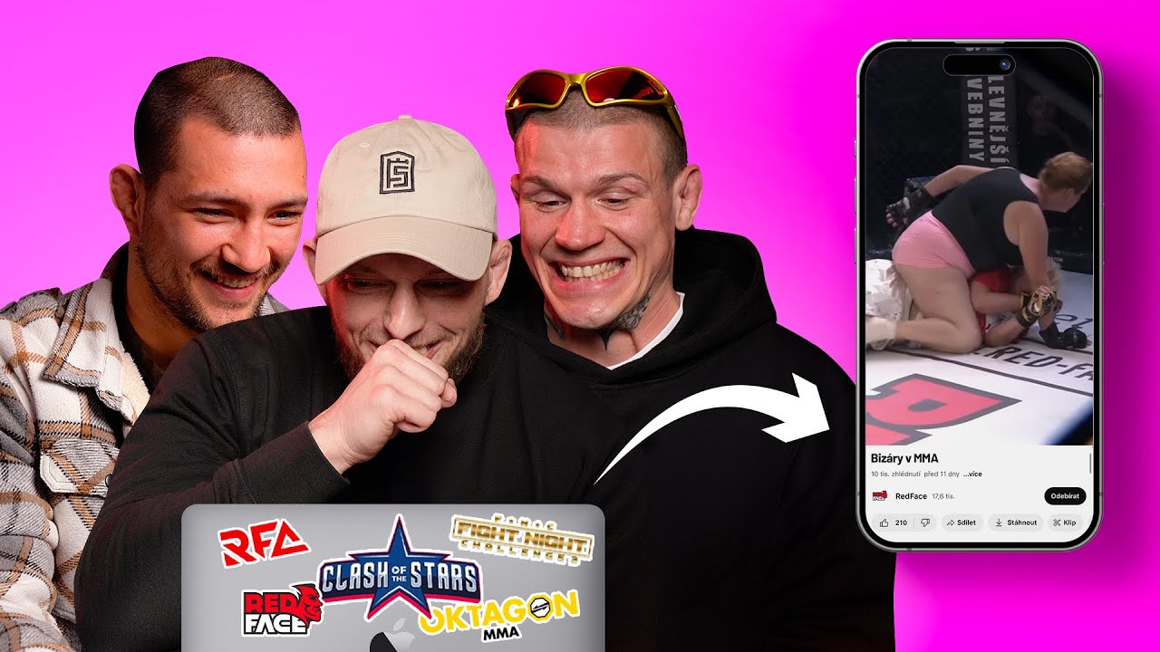 Profi MMA zápasníci reagujú na bizár z Fight Night Challenge, Clash of ...