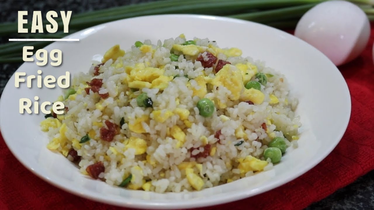 EGG FRIED RICE (Filipino Style) - YouTube