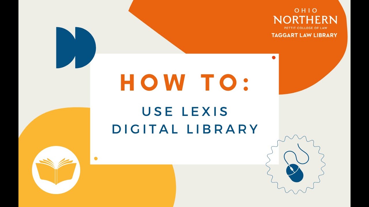 How to: Use Lexis Digital Library - YouTube