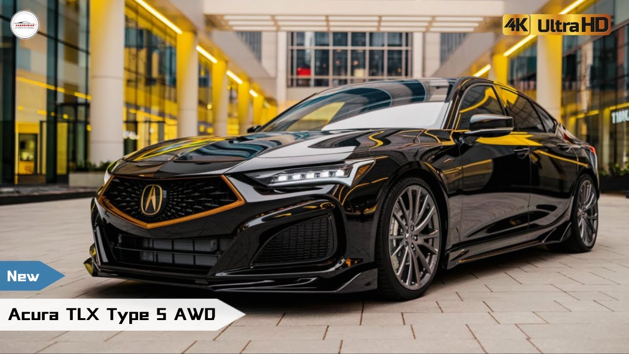 2026 Acura TLX Type S AWD: The Ultimate All-Wheel-Drive Sedan! - YouTube