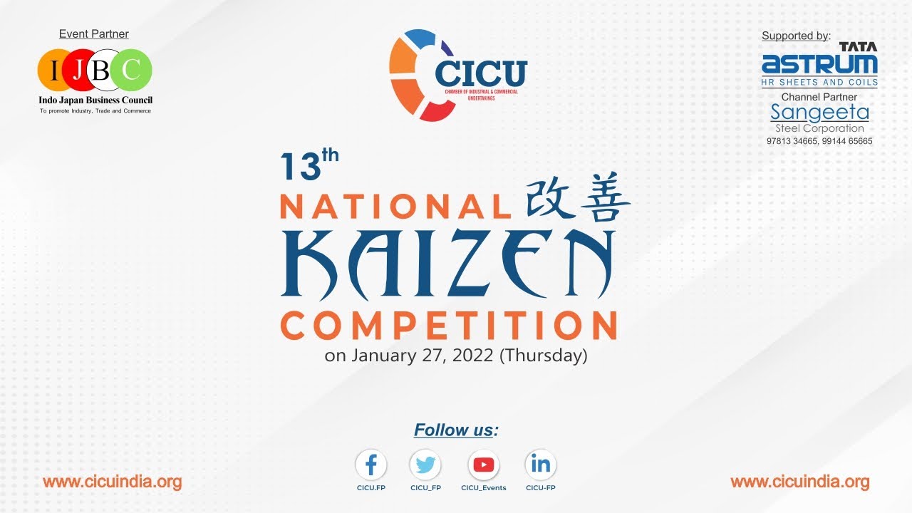 13th National Kaizen Competition - YouTube