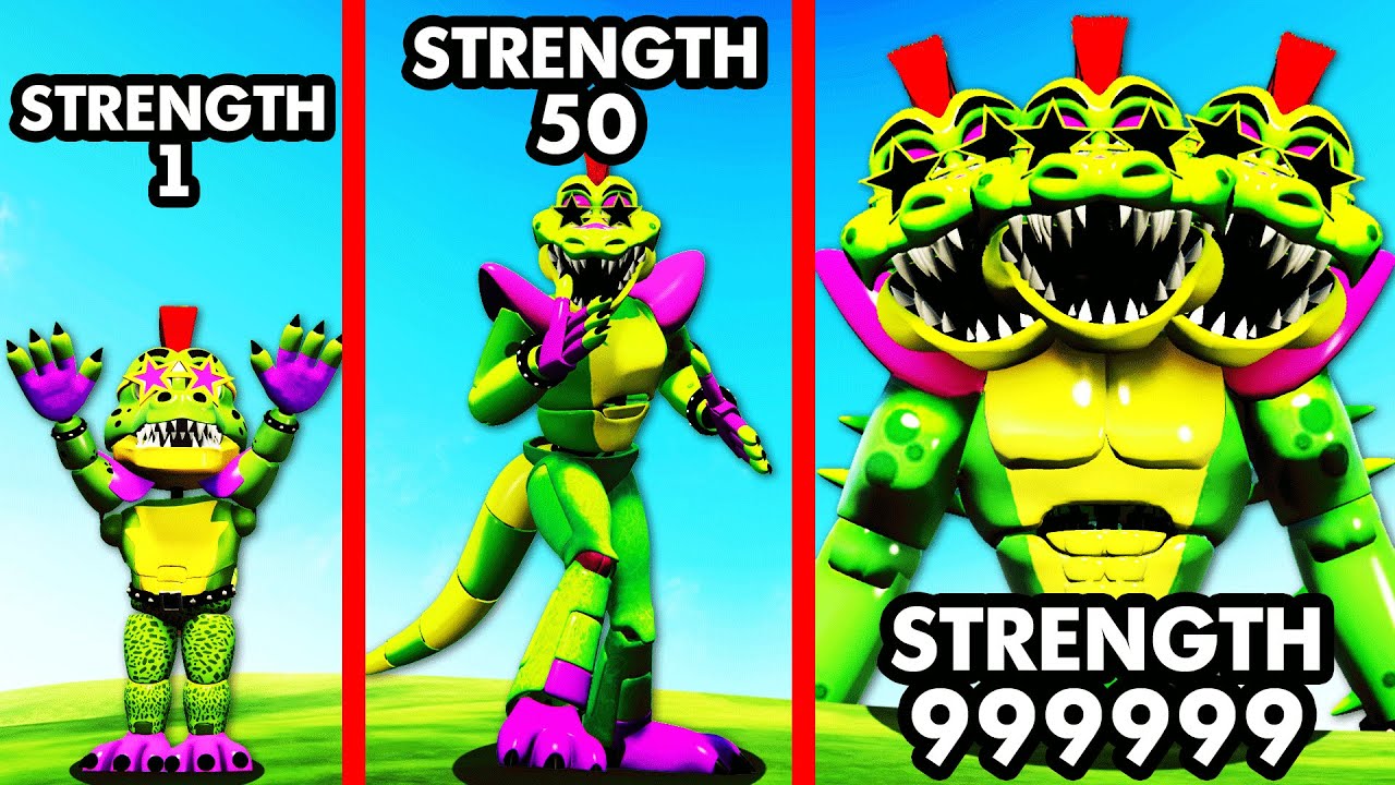 Upgrading MONTY Into STRONGEST In GTA 5 (FNAF) - YouTube