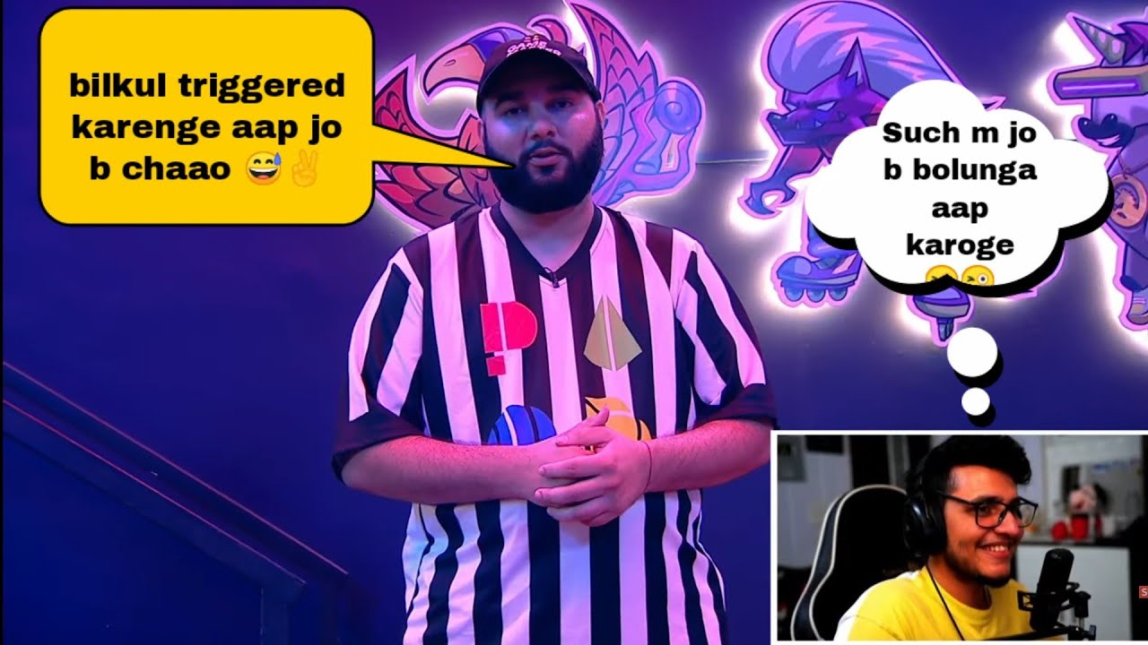 @triggeredinsaan funny talk to game master JD || playground - YouTube