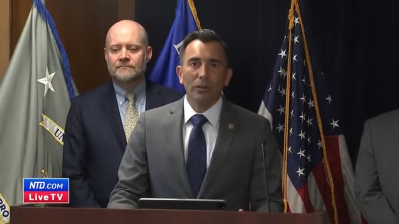 LIVE: DOJ, FBI Hold Press Conference in Los Angeles - YouTube