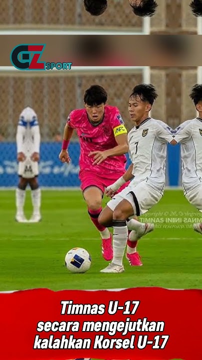 Timnas U-17 menang dramatis atas korsel U-17 1-0 #shorts #short #sepakbola #timnas - YouTube