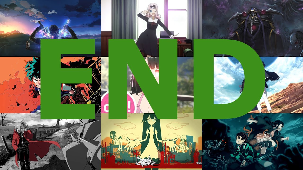 Top 100 Anime Endings - YouTube