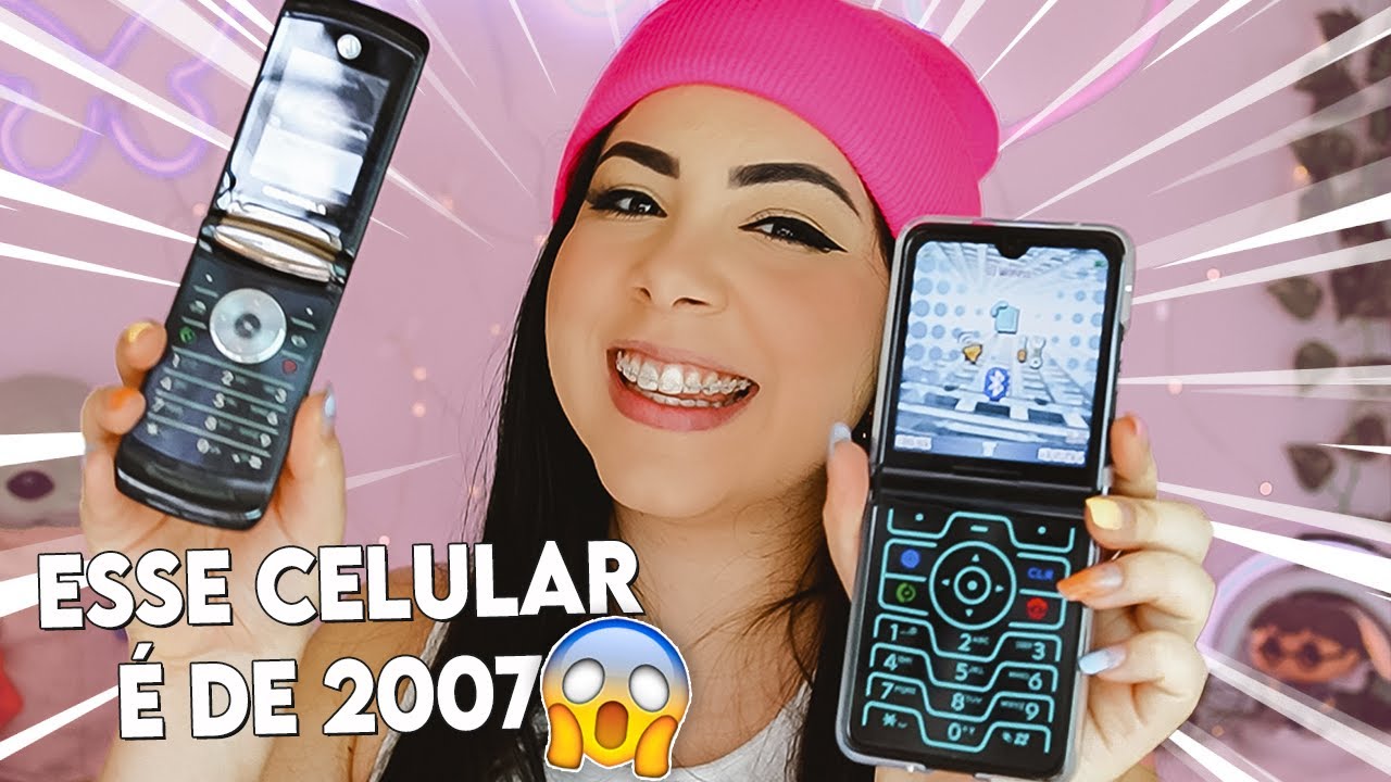 OLHA ESSE CELULAR DE 2007 😱 | Você Conhece esse celular? - YouTube