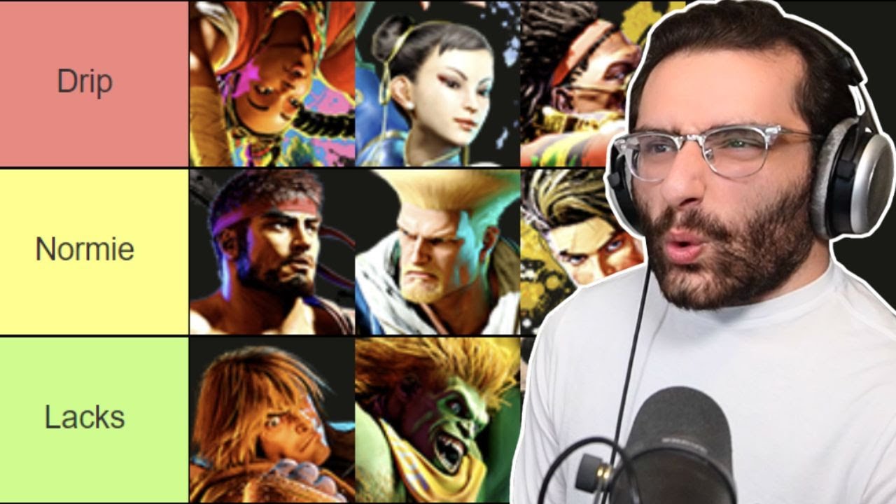 Most Drip Street Fighter 6 Tier List - YouTube