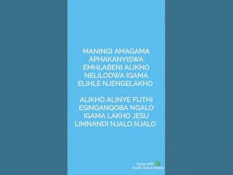 MANINGI AMAGAMA @khulefresh1512 - YouTube