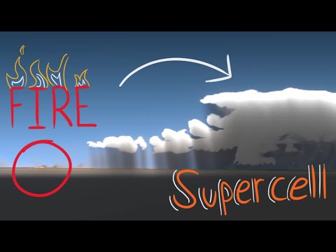 Wildfire to Supercell Timelapse | 2D Weather Sandbox - YouTube