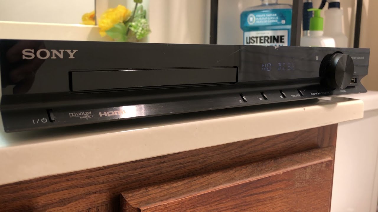 SONY DVD Receiver DAV-TZ130 5.1 Channel Home Theater Receiver - YouTube