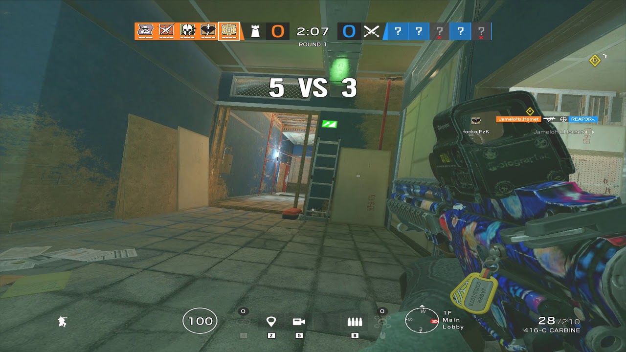 R6 GAMEPLAY- RANKED FRONTEIRA (PARTE 1) - YouTube