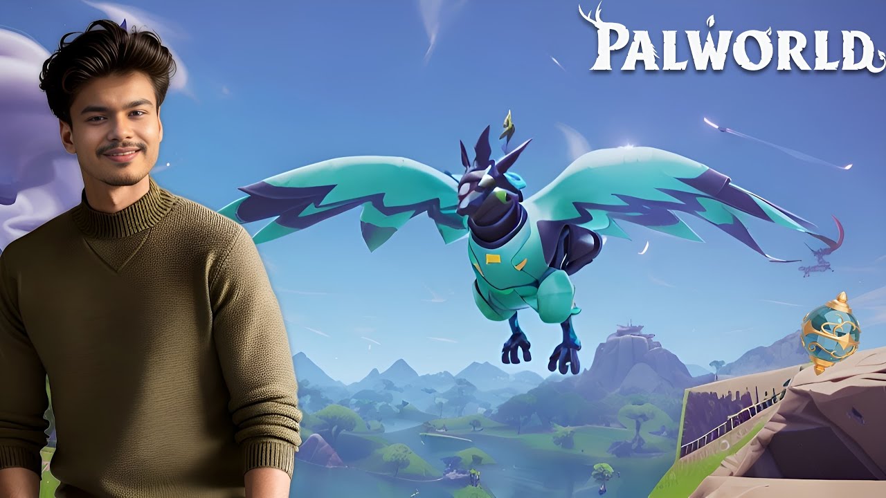 CATCHING THE FLYING BOSS POKEMON | PALWORLD GAMEPLAY #13 - YouTube