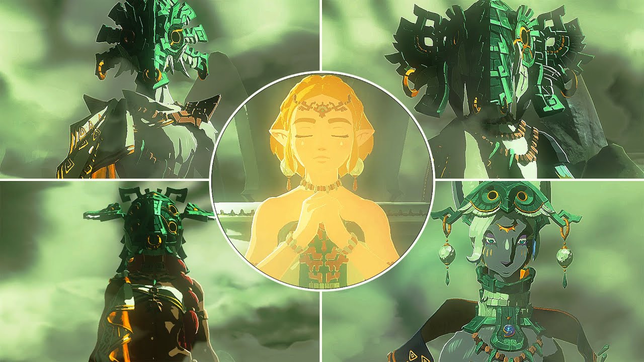 All Sage s From The Past The Legend Of Zelda Tears Of The Kingdom