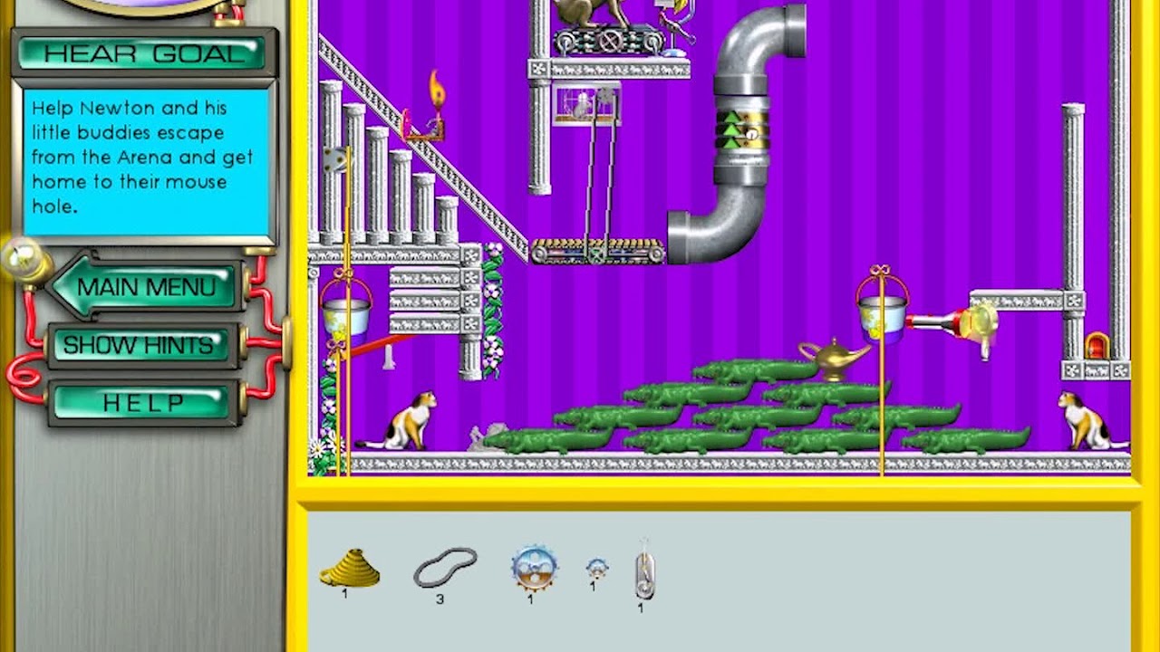 The Incredible Machine Even More Contraptions all Expert levels 1-55 ...