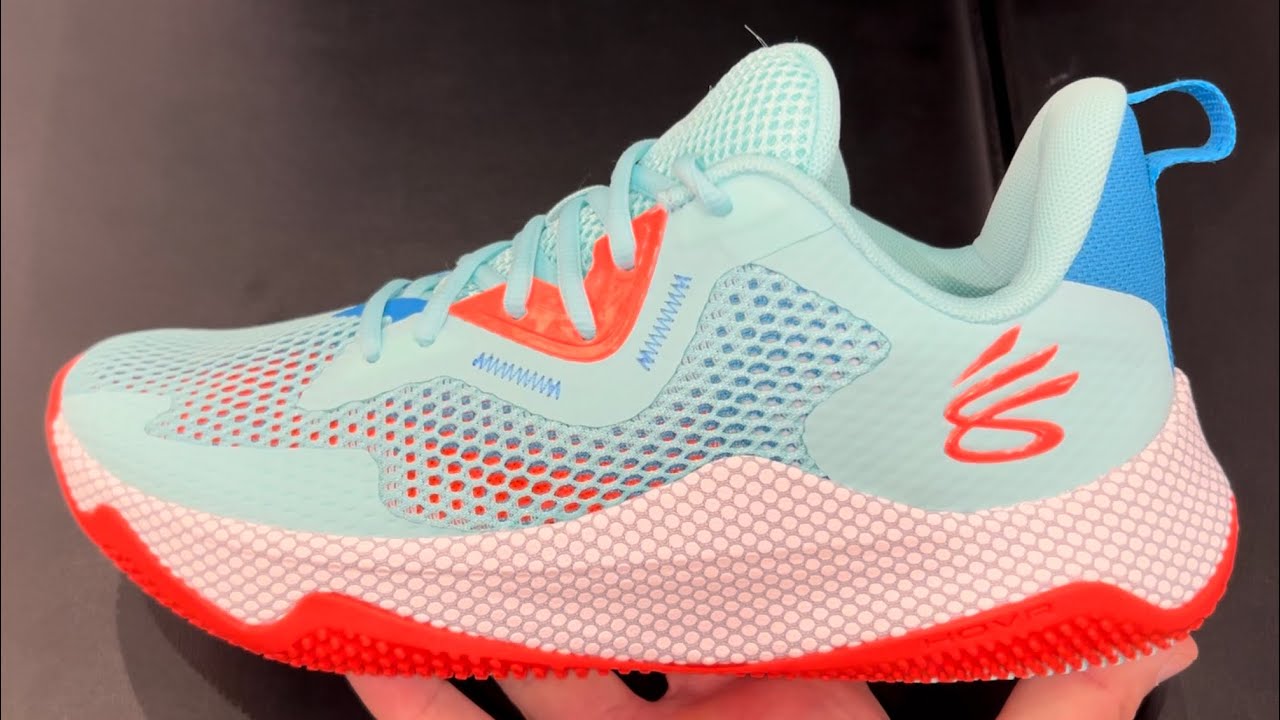 Under Armour Curry HOVR Splash 3 Cosmic Basketball Shoes - YouTube